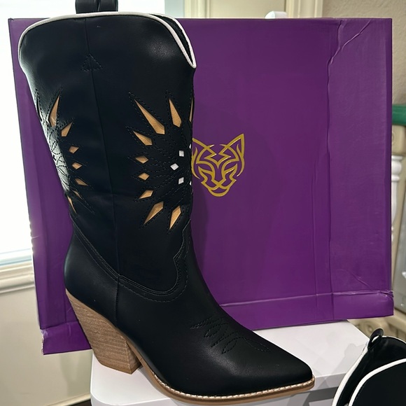 BEAST FASHION | Shoes | Nwt The Beast Brand Pointed Cutout Western ...